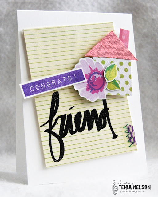 Jazzy Paper Designs: Congrats!