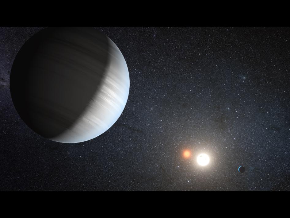 Kepler da Nasa descobre múltiplos planetas que orbitam um par de estrelas