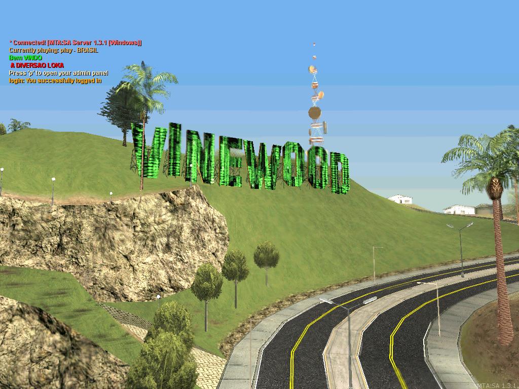 BR Mods MTA: Placa De Vinewoode Em Matrix