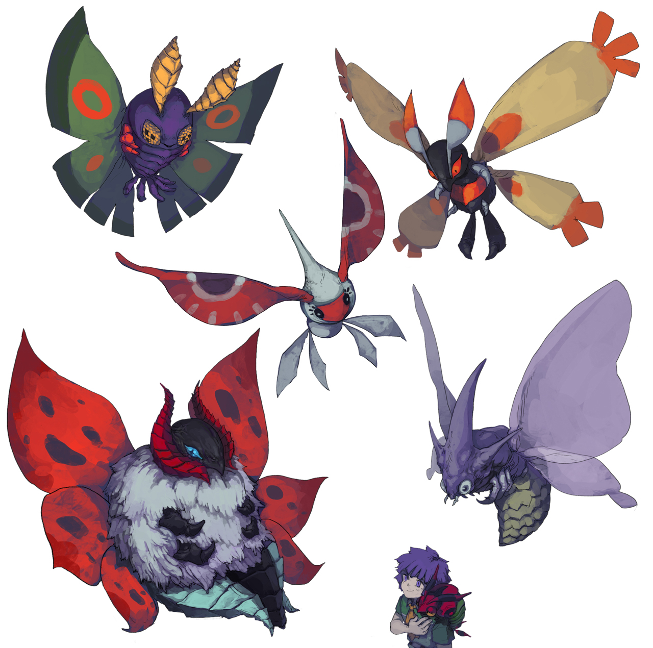 Pokémon by Review: #412 - #414: Burmy, Wormadam & Mothim