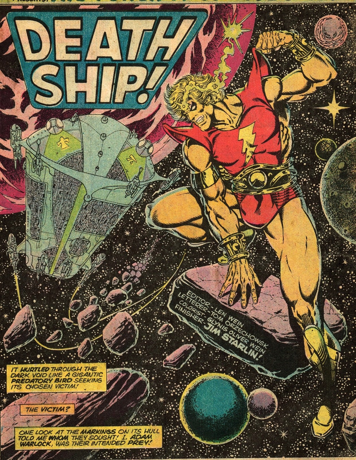 Cap'n's Comics: Warlock! by Jim Starlin