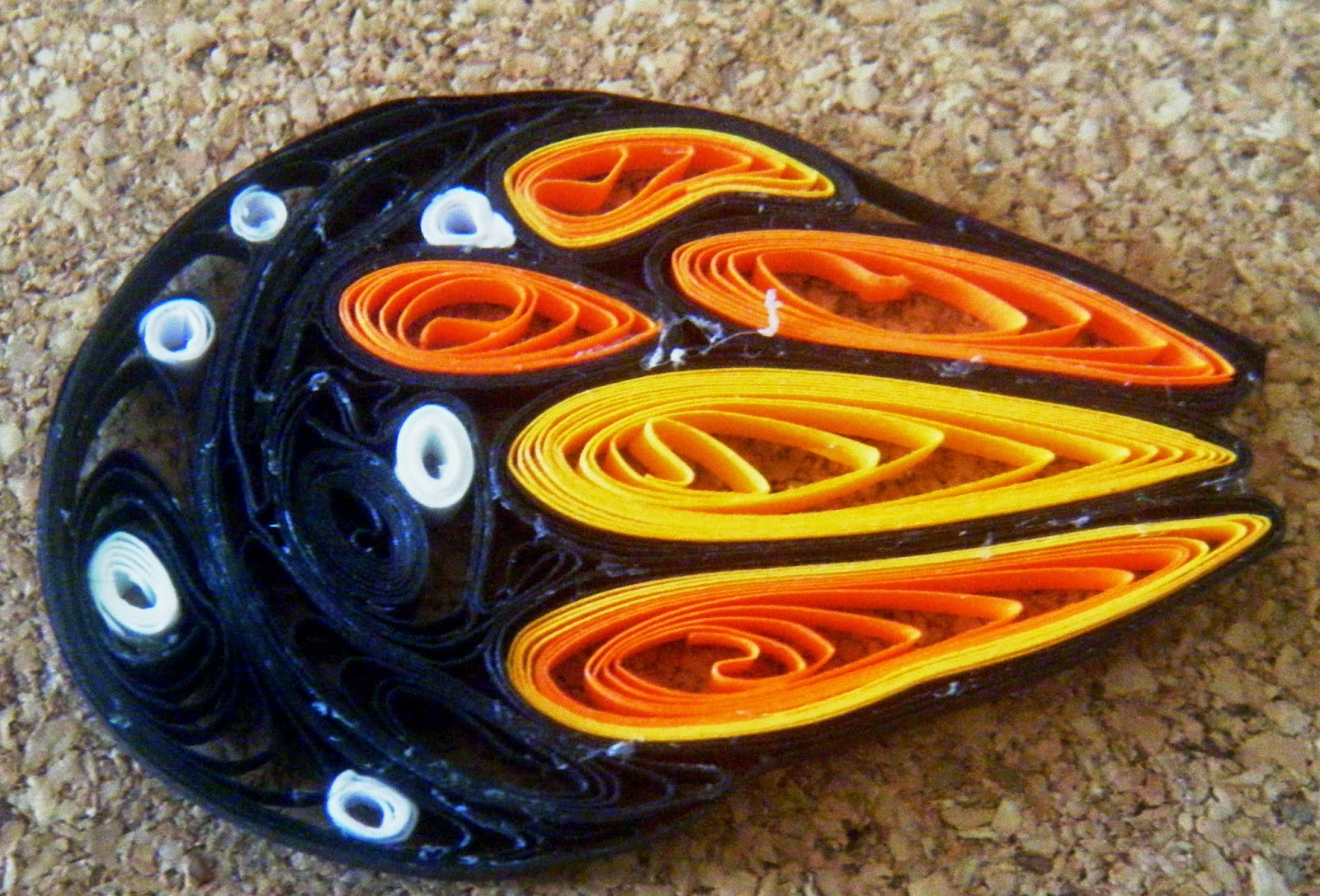 Quilling Away : Quilled Monarch Butterfly.