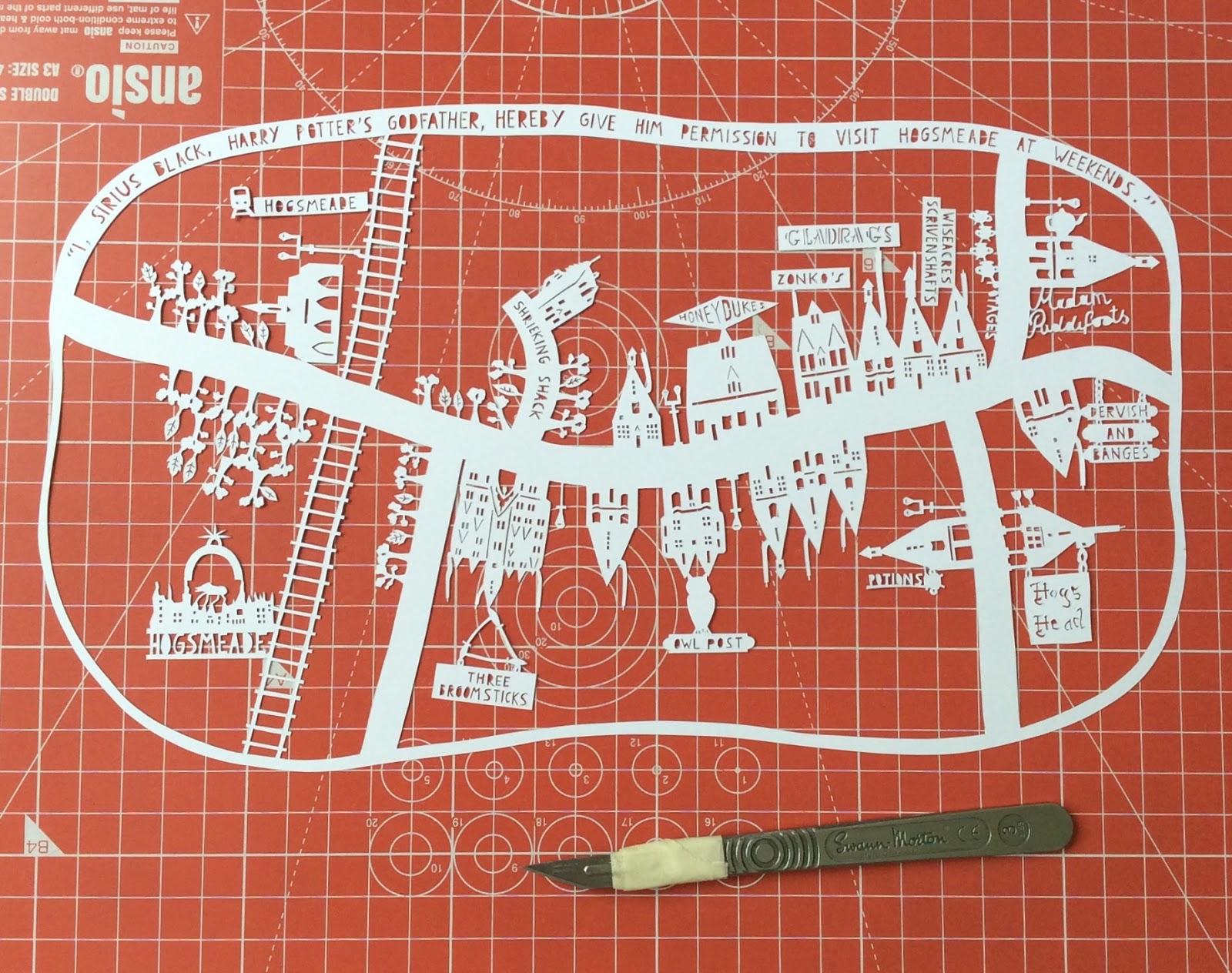 Oh, Cut It Out!: Hogsmeade