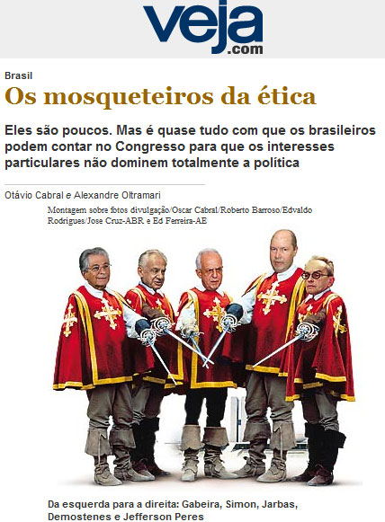 Veja, Brazil's leading news magazine, associated with organized crime ...