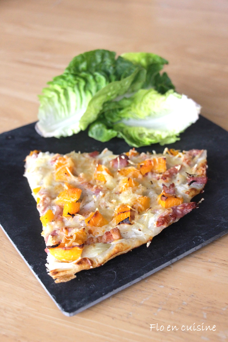 Flo en cuisine: Flammekueche au butternut