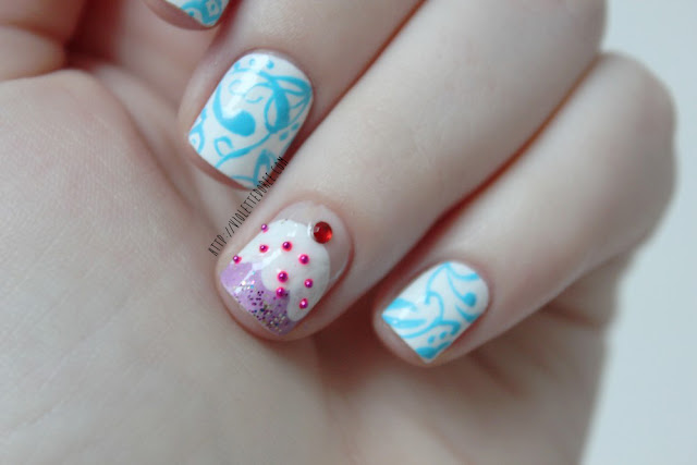 Violette Dorée, blog nail art beauté: Sunday Nail Battle : Tea time