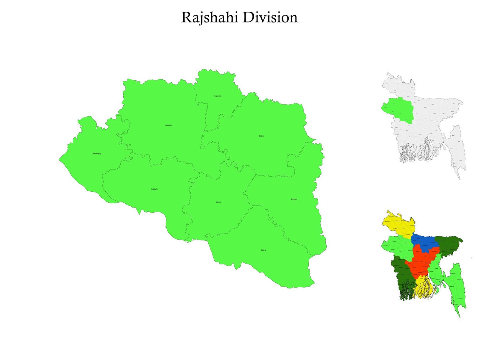 Rajshahi Division, Bangladesh - Map & Information - LocalGoogle ...
