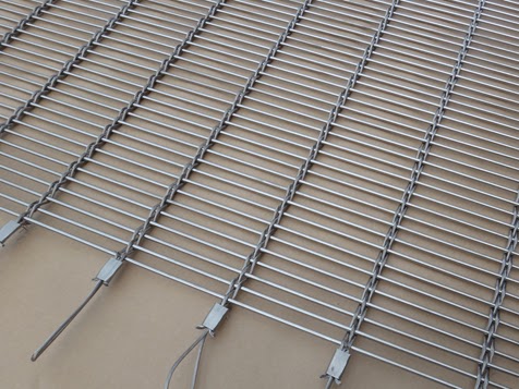 Stainless steel rope mesh,Metal mesh fabric: Architectural mesh
