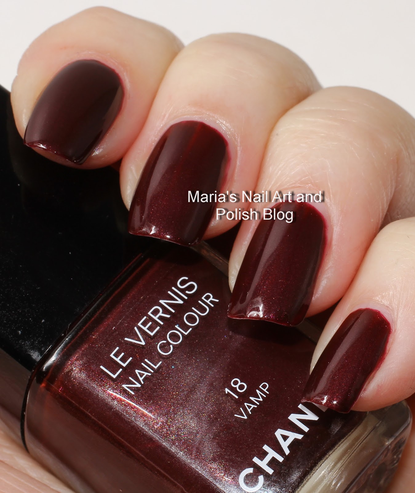 Marias Nail Art and Polish Blog: Chanel Vamp 18 - 180.116 the current ...