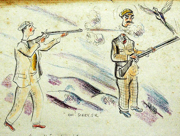 Ronald Searle Tribute: Cache of wartime cartoons unearthed