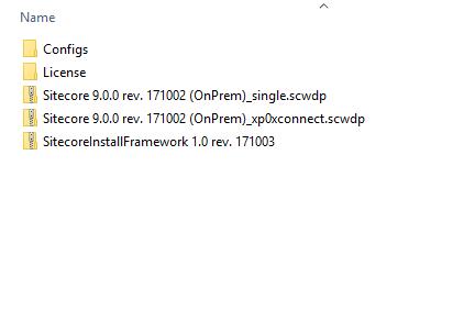 Explore Sitecore: Sitecore 9 Installation Scaffolding things