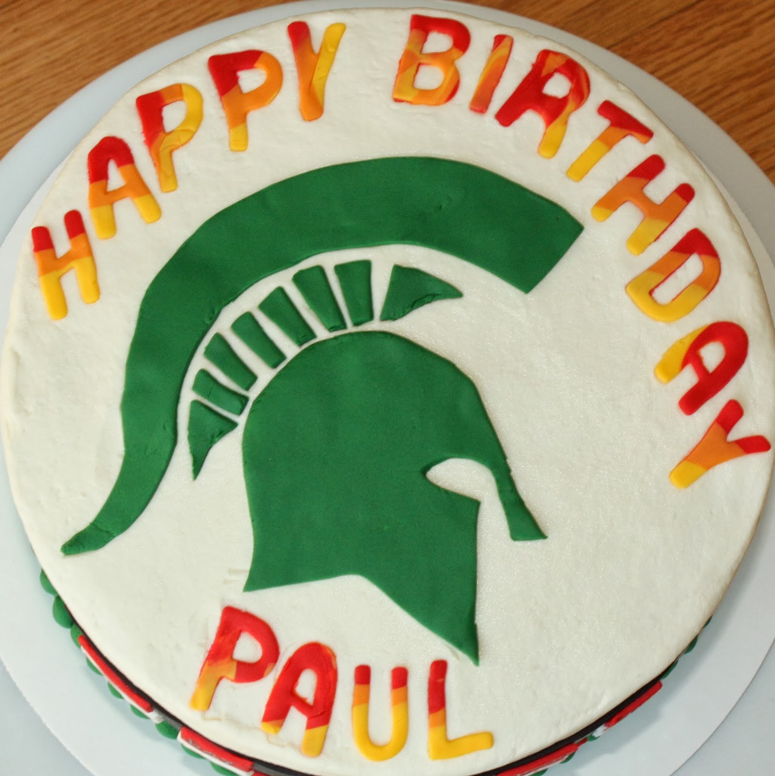 Kake: Michigan State & Back to the Future Cake