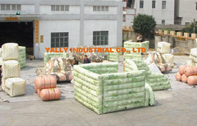 Inflatable Paintball Bunker : Inflatable paintball bunkers for ten ...