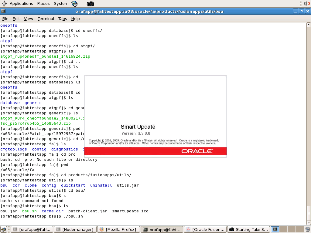 Oracle Fusion Applications: Patching Fusion Applications Using Smart Update