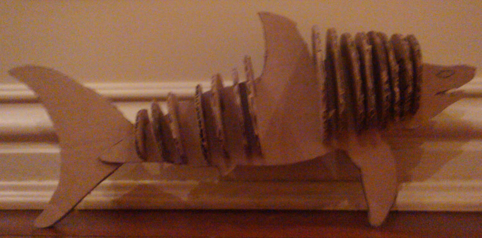 Jory's Blog: Cardboard Animal Sculpture Project