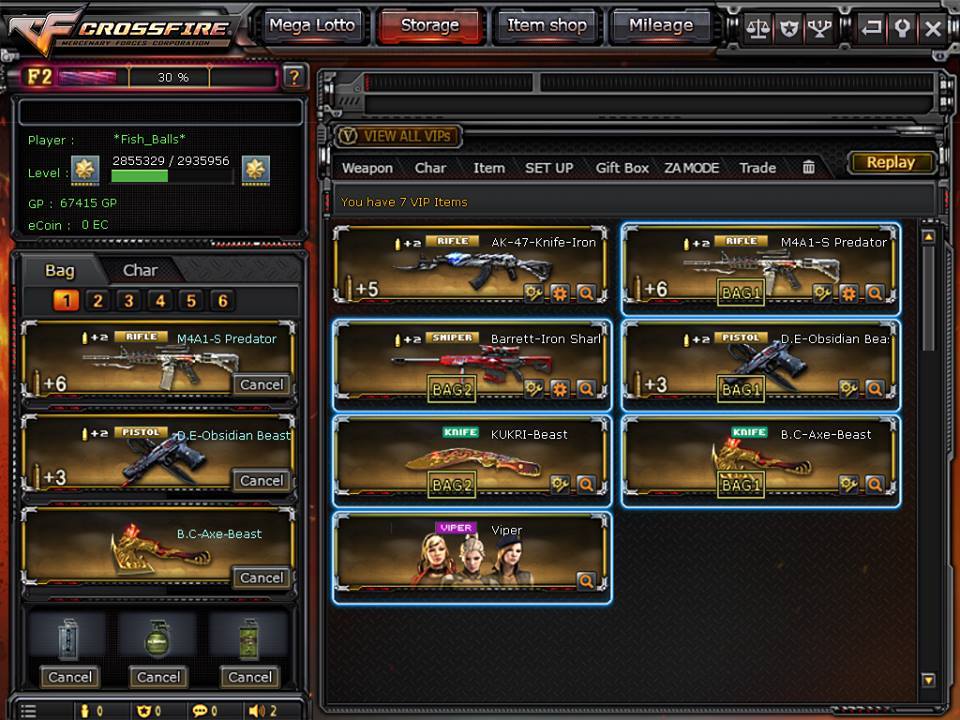 Crossfire Free VIP's & Ecoins 2021