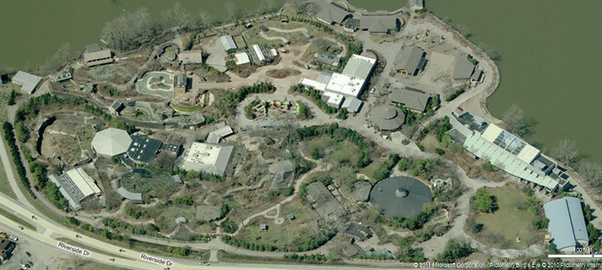 Zoo Tails: Aerial Antics: Overhead pictures of the Columbus Zoo