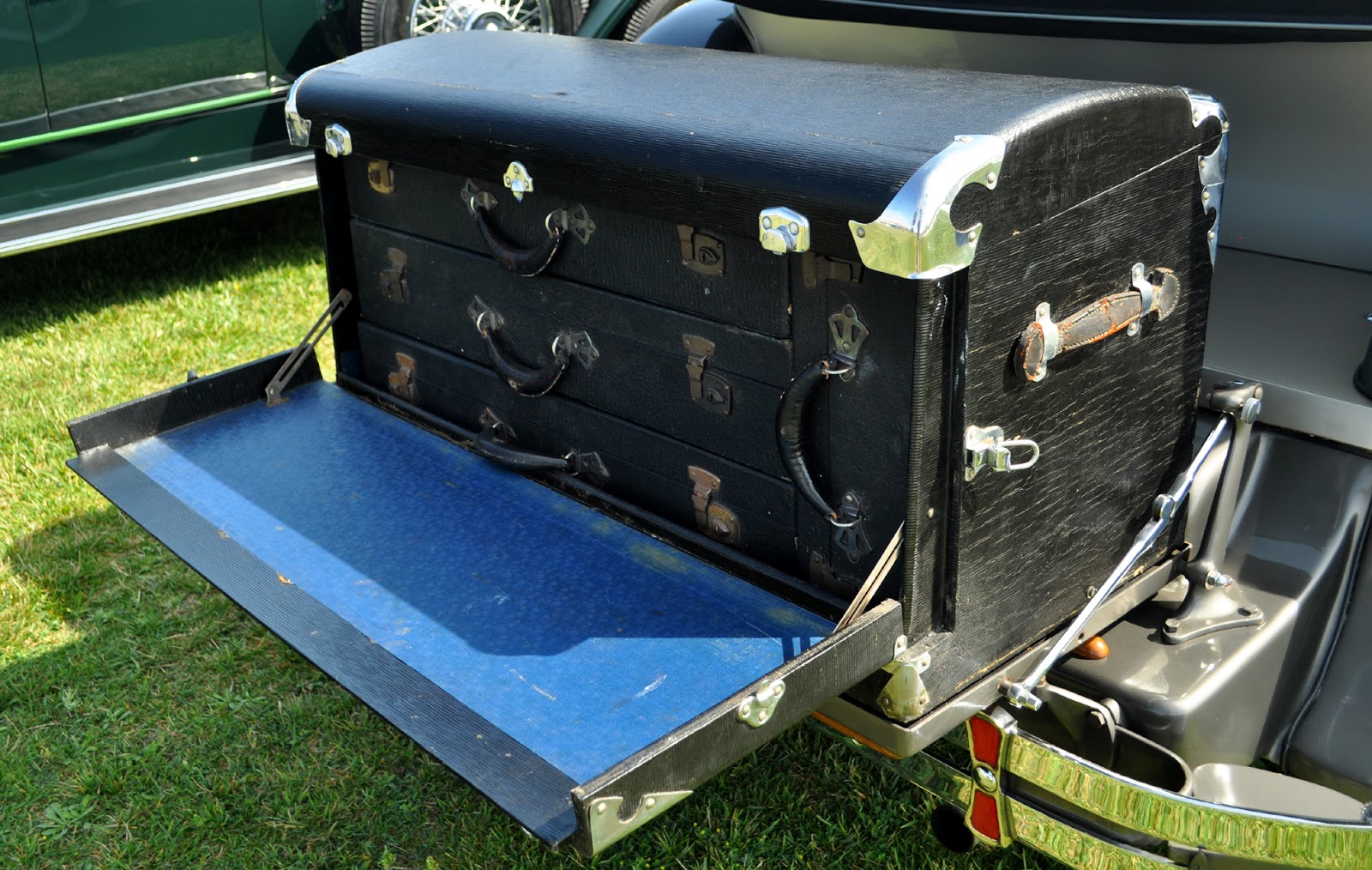 Just A Car Guy: a variety of trunks and the way they were attached
