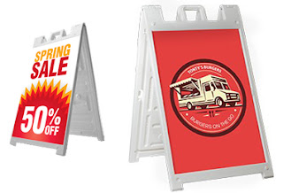 A-Frame Signs - Gulf Coast Print and Marketing