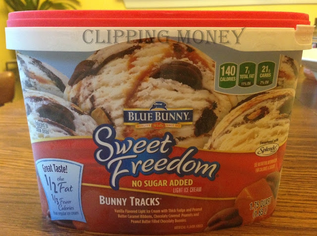 Clipping Money: Review: Blue Bunny "Sweet Freedom" Ice Cream