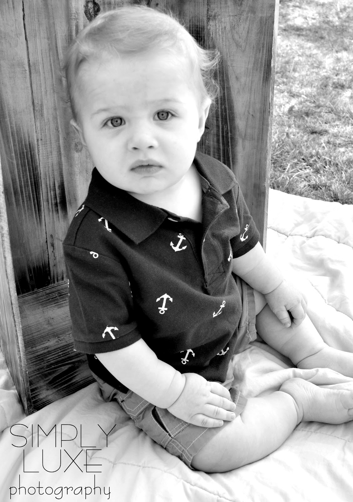 Simply LUXE Photography: {1 year old baby boy shoot}