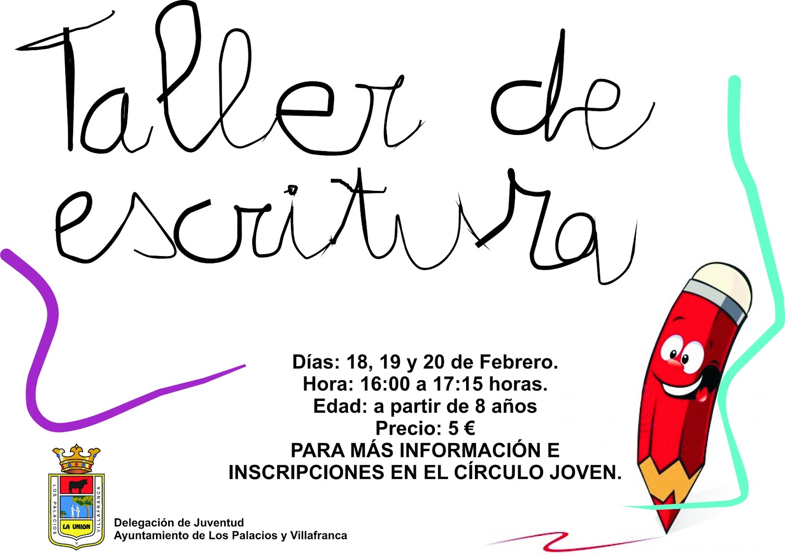 Delegación de Juventud: Taller de Escritura