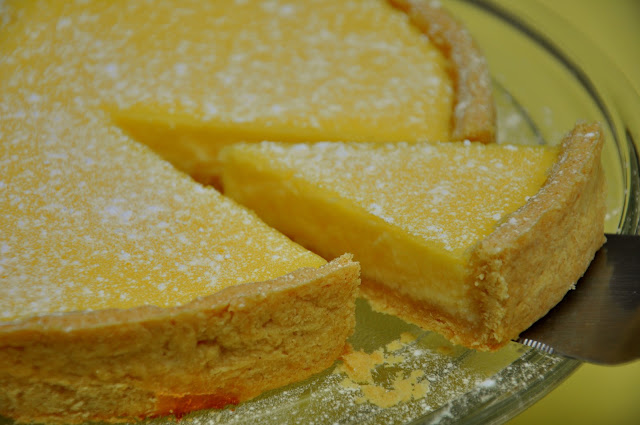 Kyoko.B bakes: low-fat Tarte au Citron