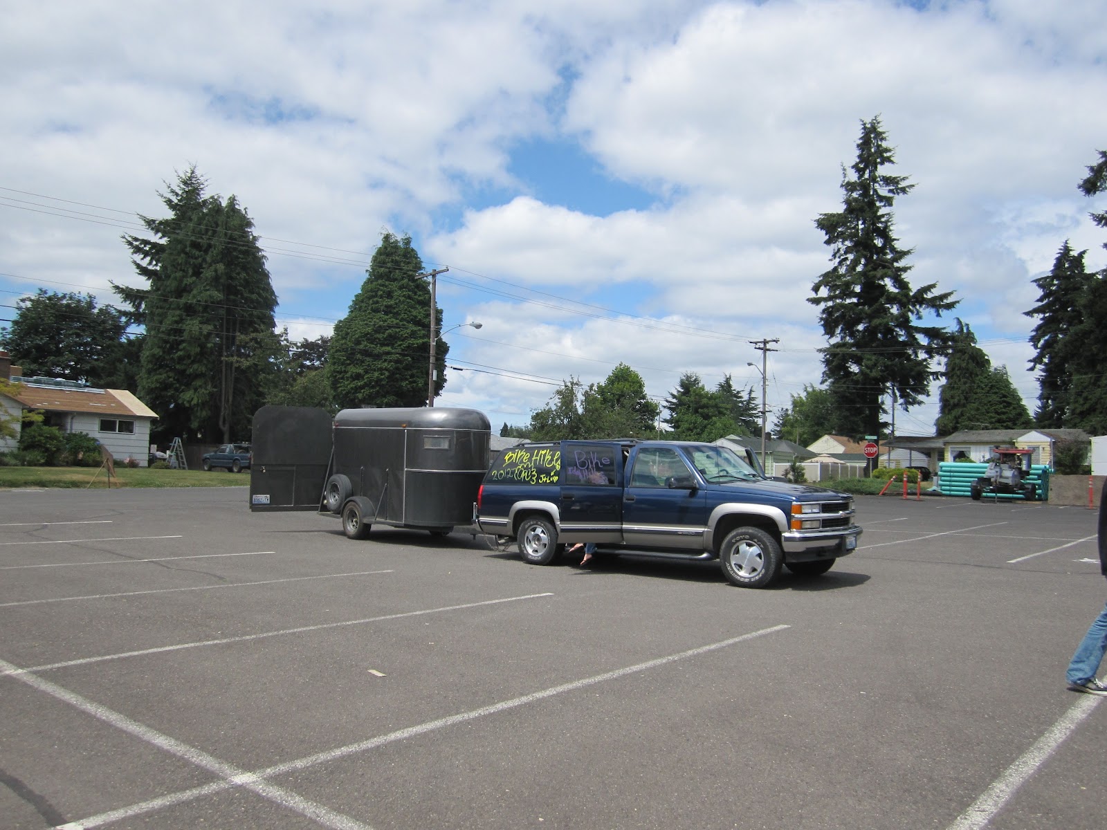 Flying into the Light: Bike Hike 2012