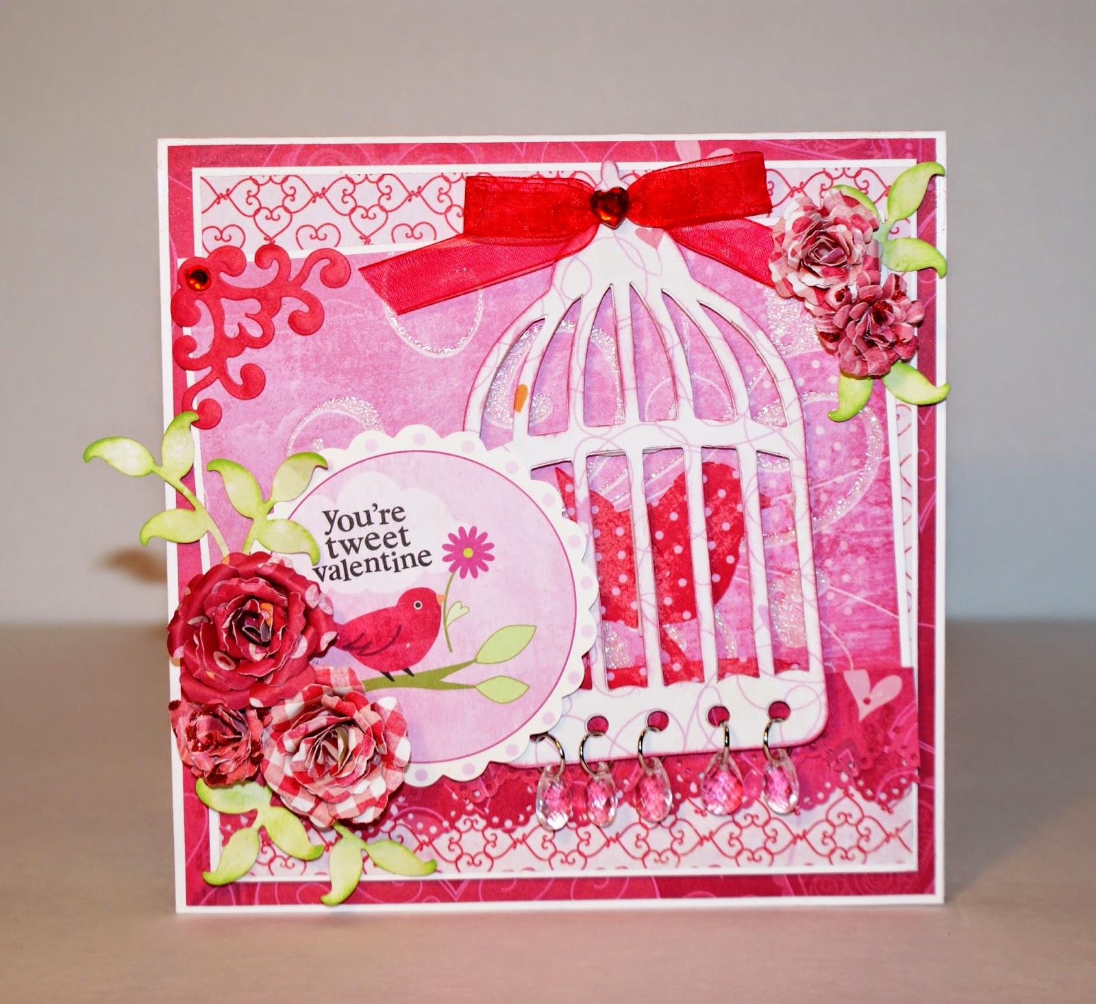 My Scrap Asylum: Valentine's Day Cards using Dies