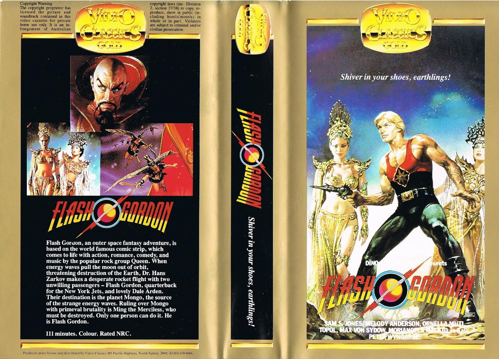 Australian VHS Covers: Video Classics Gold Collection