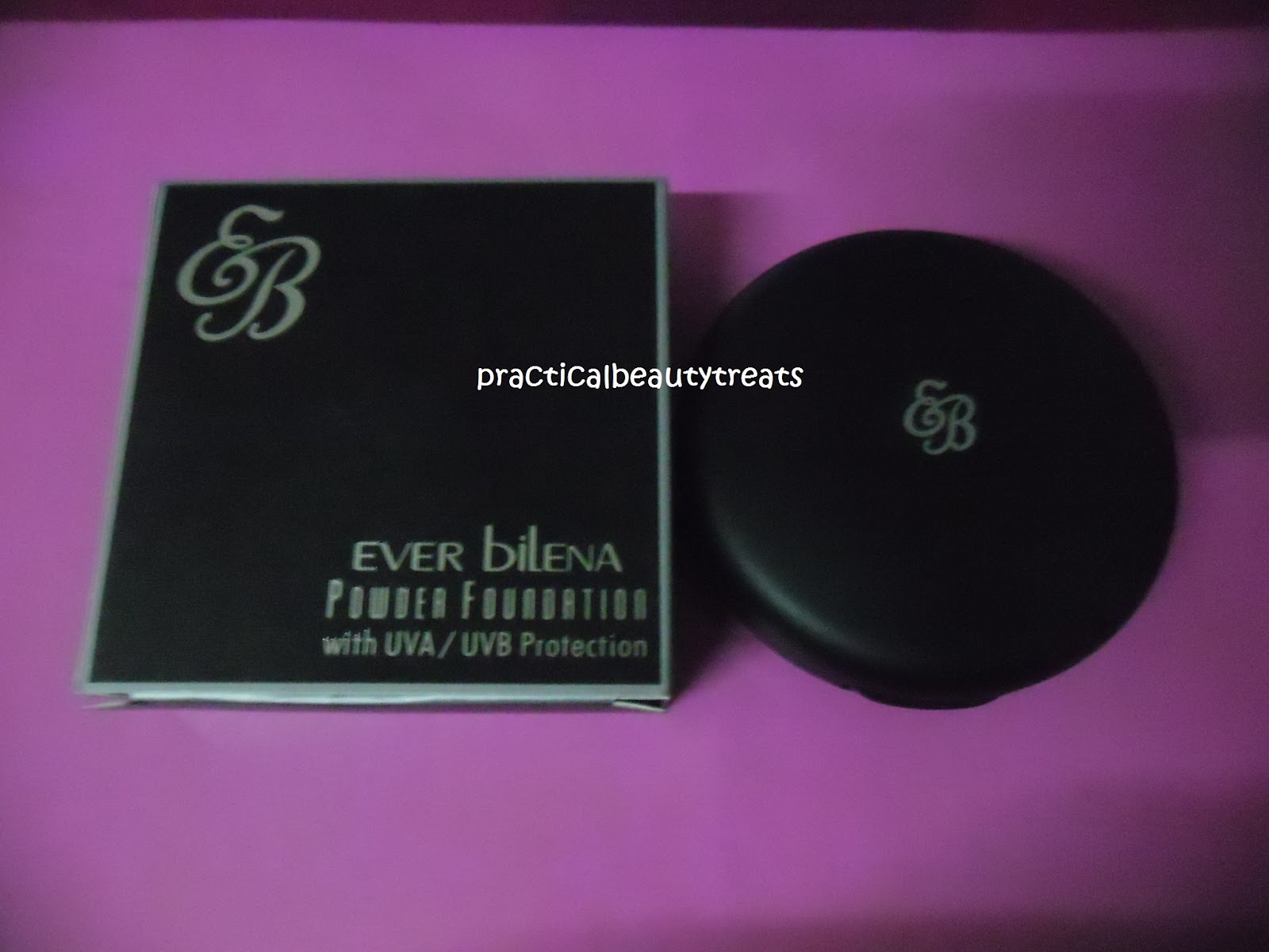 Practical Beauty Treats: Ever Bilena Powder Foundation with UVA/UVB ...