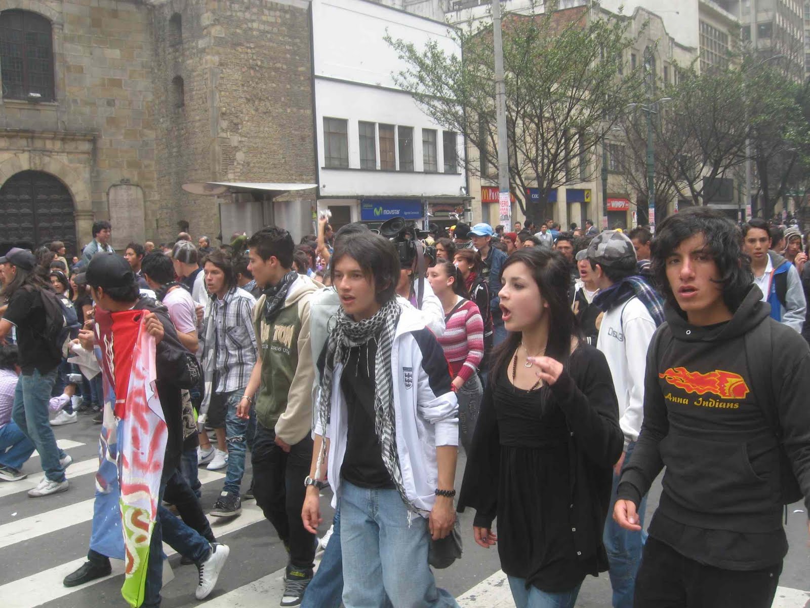 Mike's Bogota Blog: Students' Day of Rage
