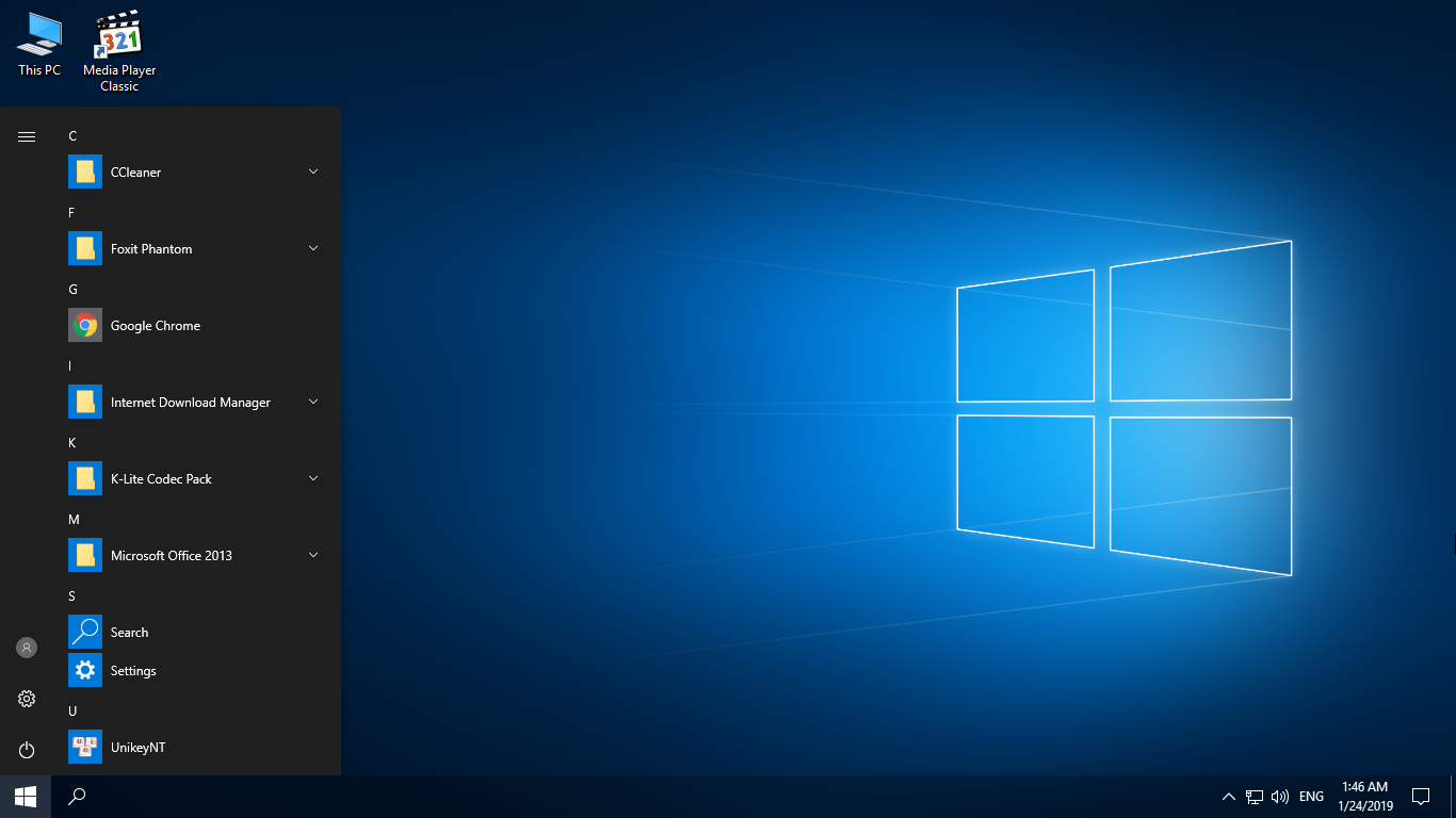 GHOST WINDOWS 10 ENT 1809 64BIT 24/1/2019 | Viết bởi con biết rồi