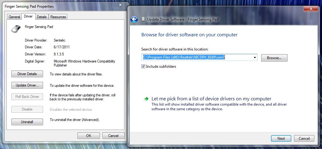 Tom's Random Tech Blog: Workaround for Finger Sensing Pad on ASUS laptops