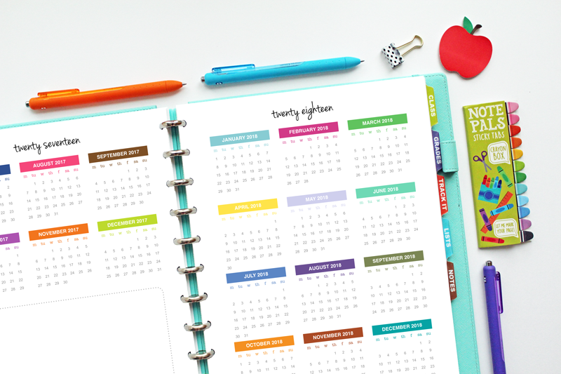 Clean Life and Home: The Printable Teacher Planner in 3 Designs!