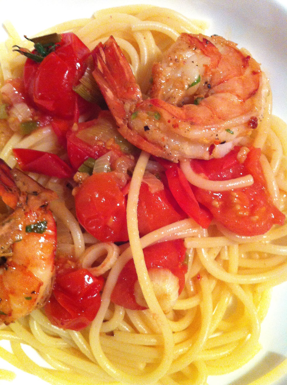 CUISINER BIEN : Spaghetti mit Scampis
