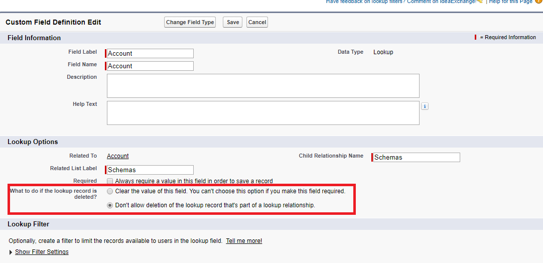How To Stop Deletion Of Parent Record If Child Record Is Exist in salesforce Using Configuration ...