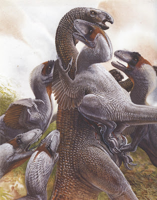 bensozia: Feathered Dinosaurs by Peter Schouten