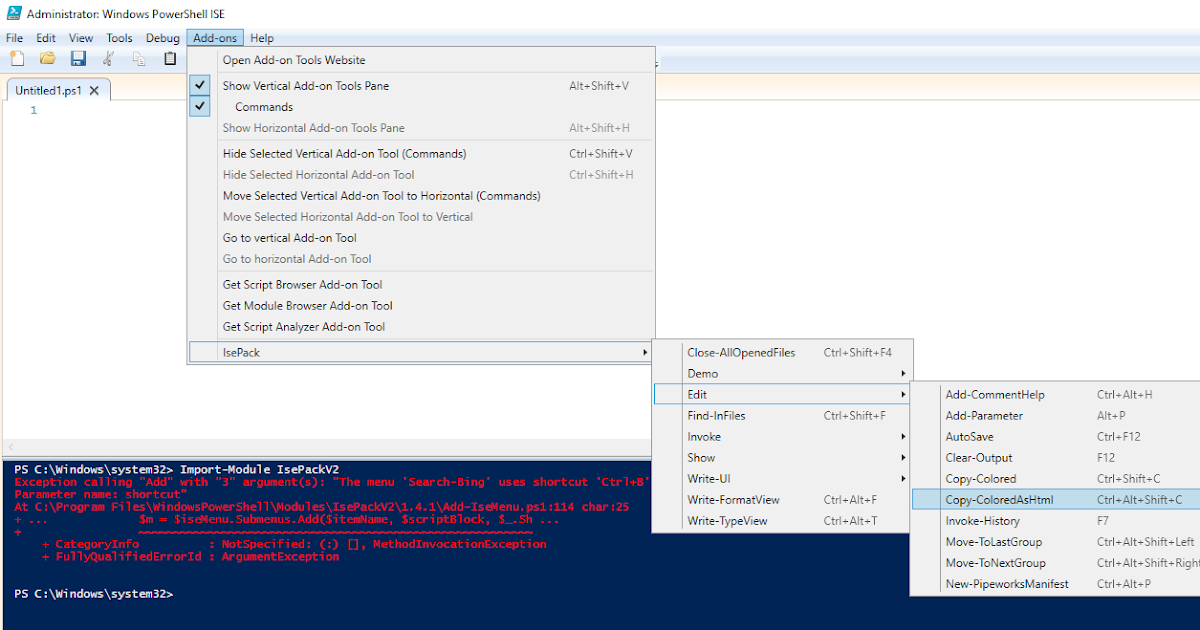 There's a script for that: Add Color coded PowerShell code to your ...