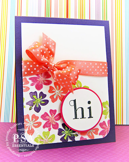 Stamp Camp: Hi Card