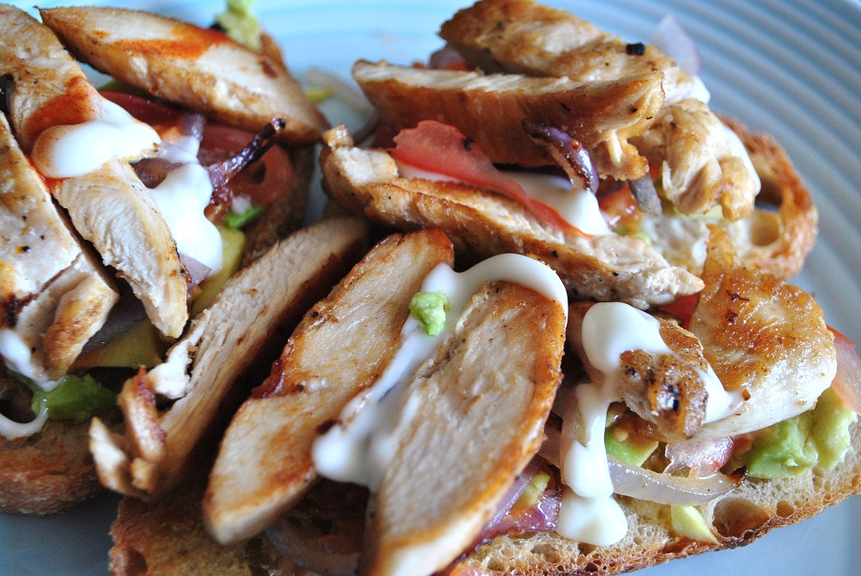 Food to Culture: Open Chicken Sandwich