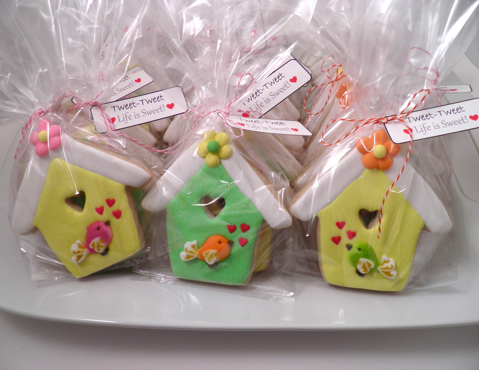 From Captain's Daughter to Army Mom: Bird-themed Decorated Sugar Cookies!