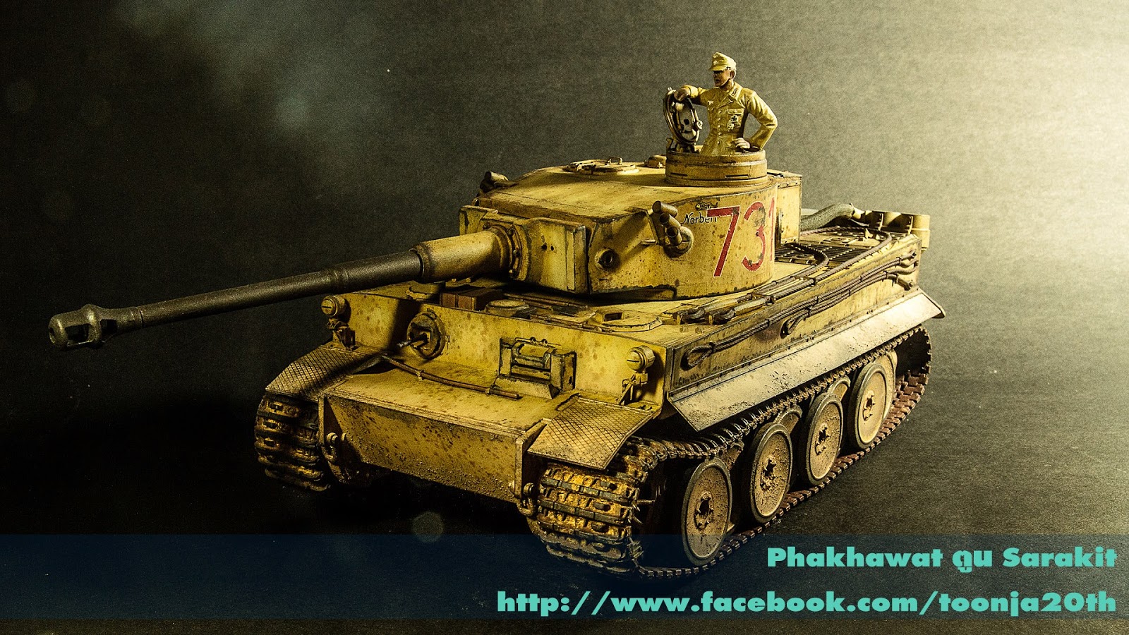 TJ606 Studios: 1/35 German Tiger I Initial Production Tamiya