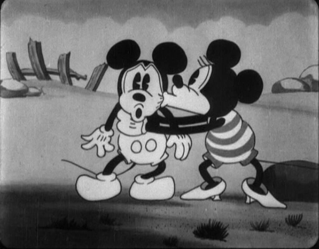 Mickey Mouse BW Cartoon - Wild Waves (1923) - Old Cartoon Land