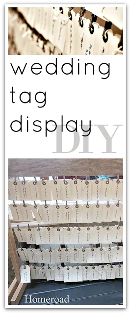 Wedding ~ Seating Tag Frame