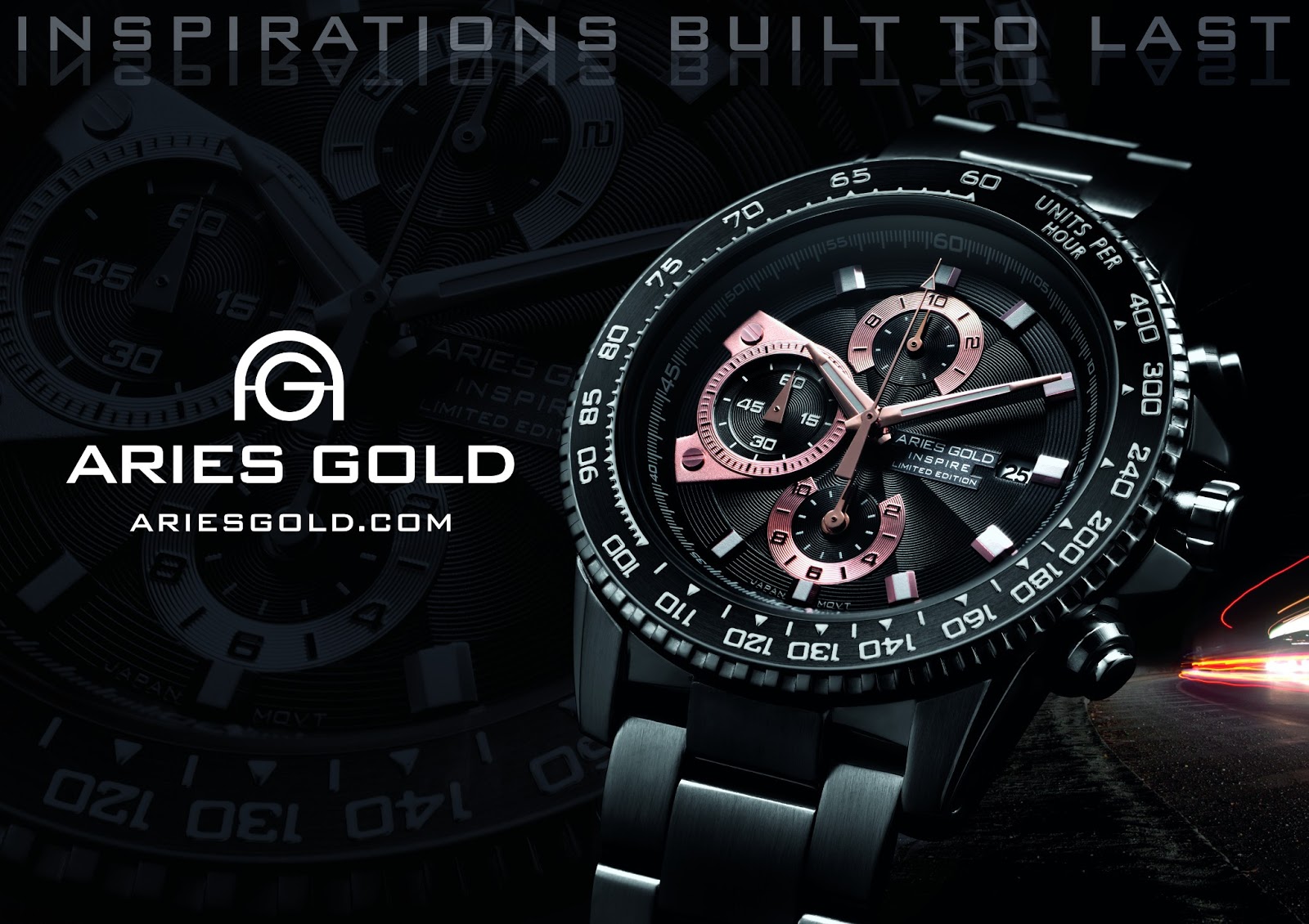 Win Your favourite Aries Gold Watch! :)