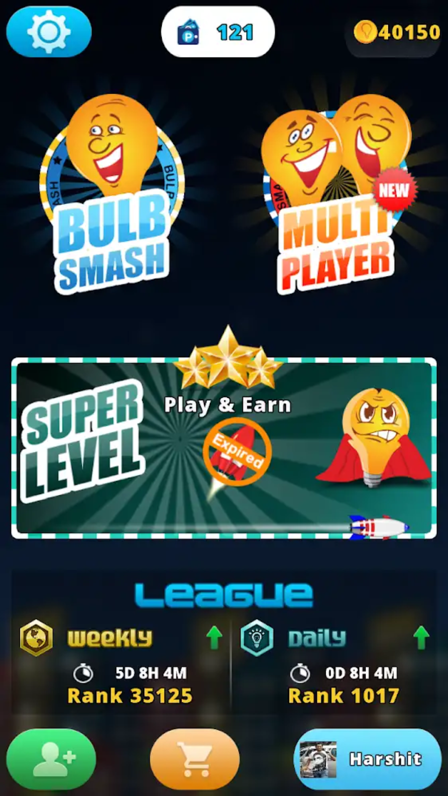 Bulb smash cash - Study for knowledge