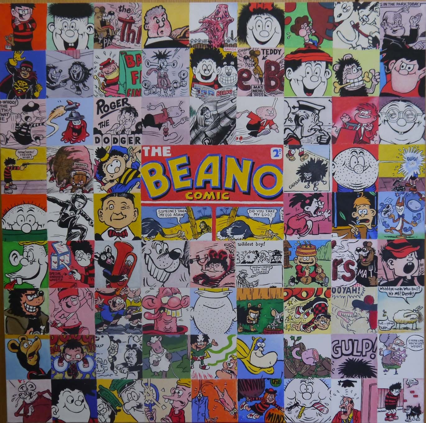 Wacky Comics!: Beano Canvas Sells For £3,200!