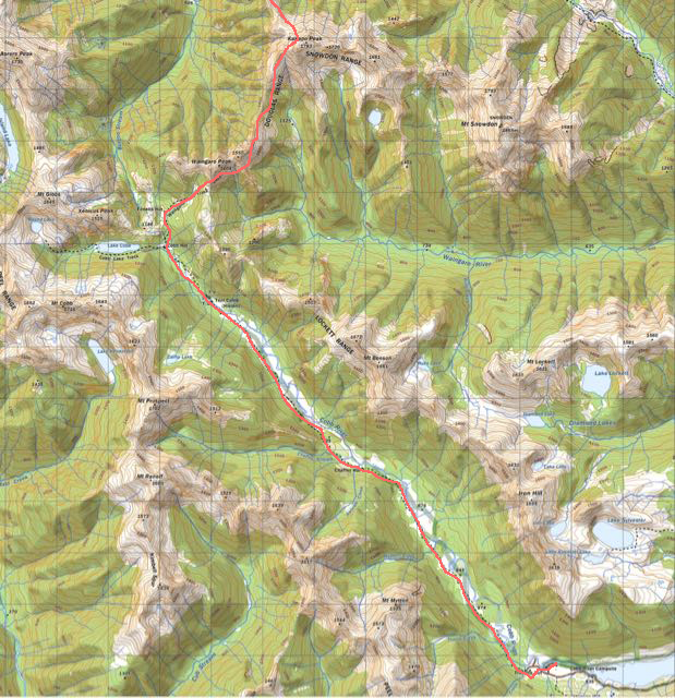 Mulvany Adventures: Southern Alps Traverse, The Douglas Range