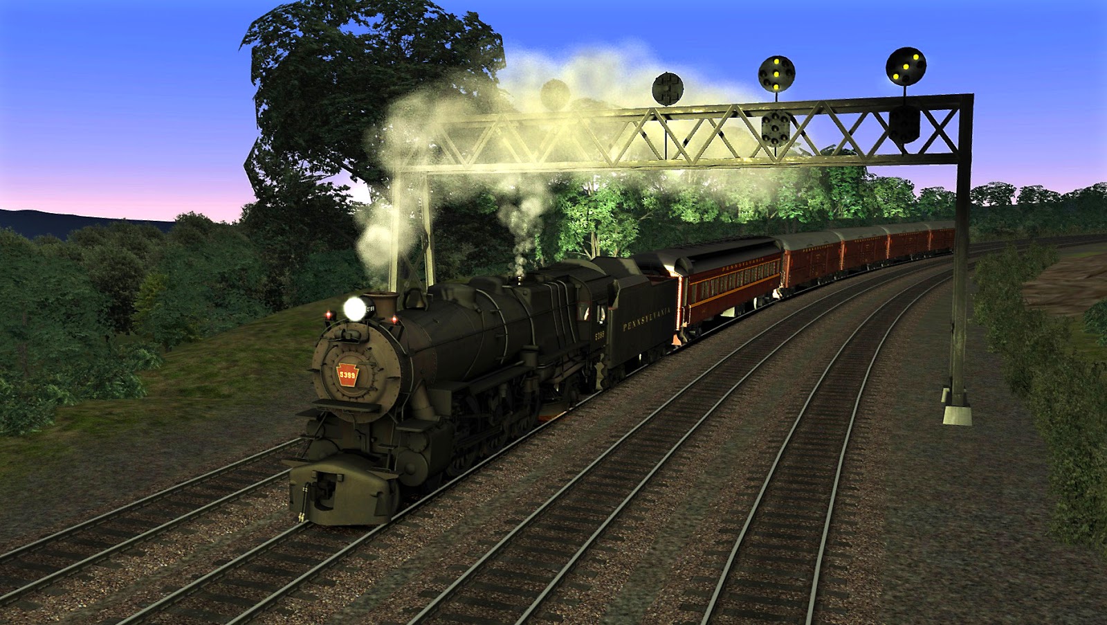 DPSimulation: High Iron Simulations - Horseshoe Curve Scenario Pack 01